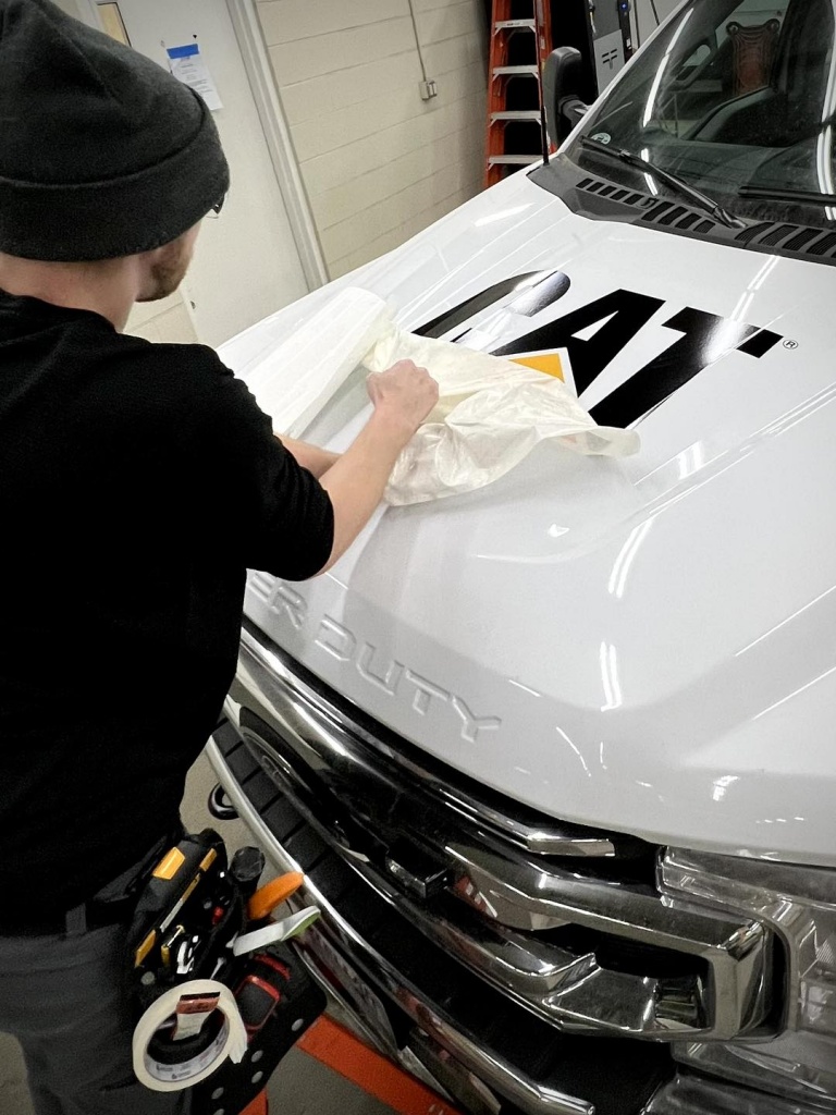 Decal Install and Care – LeDoux Signs